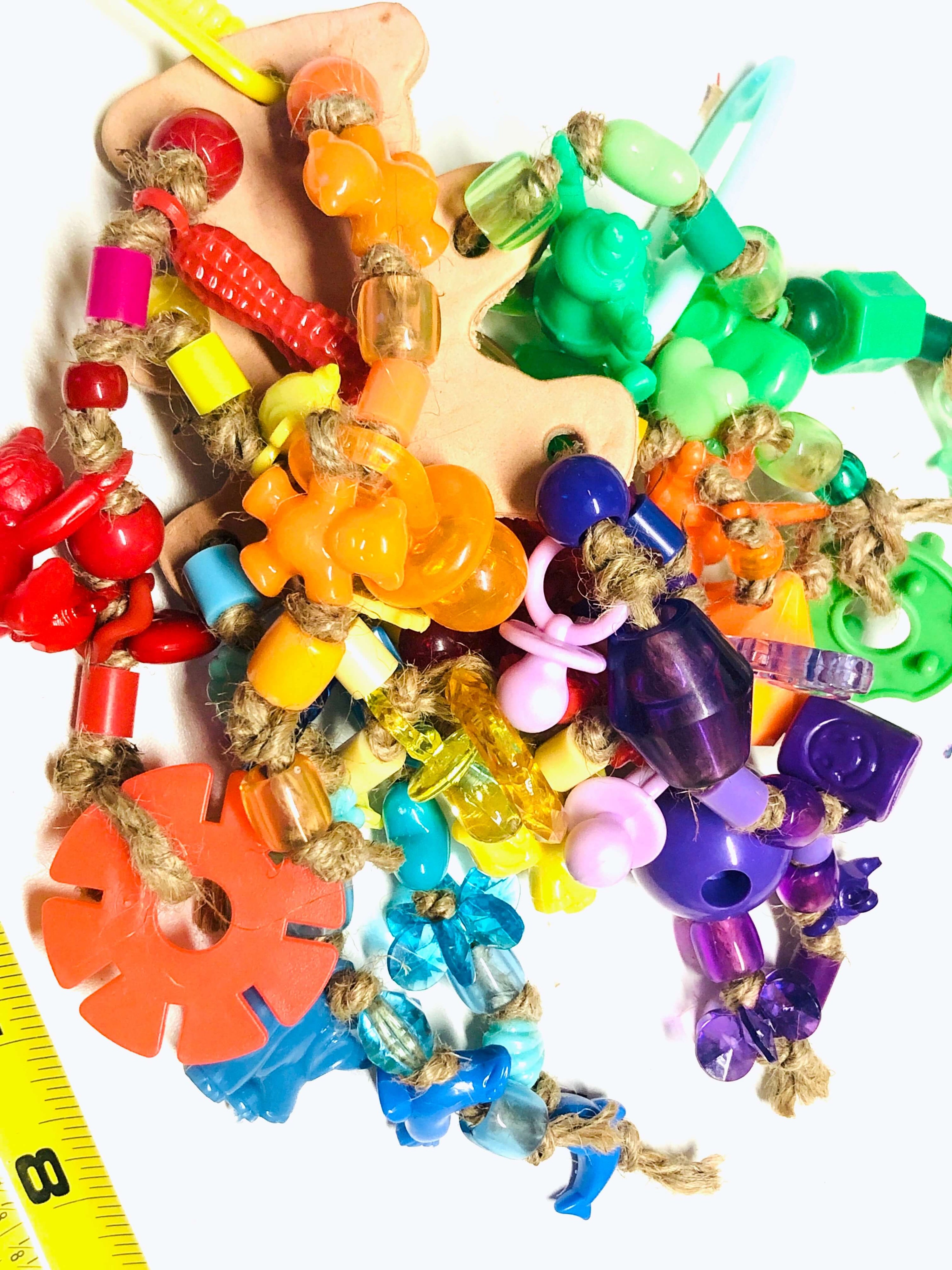Handmade Parrot Toys | Natural Bird Toys | PDS Parrot Shop
