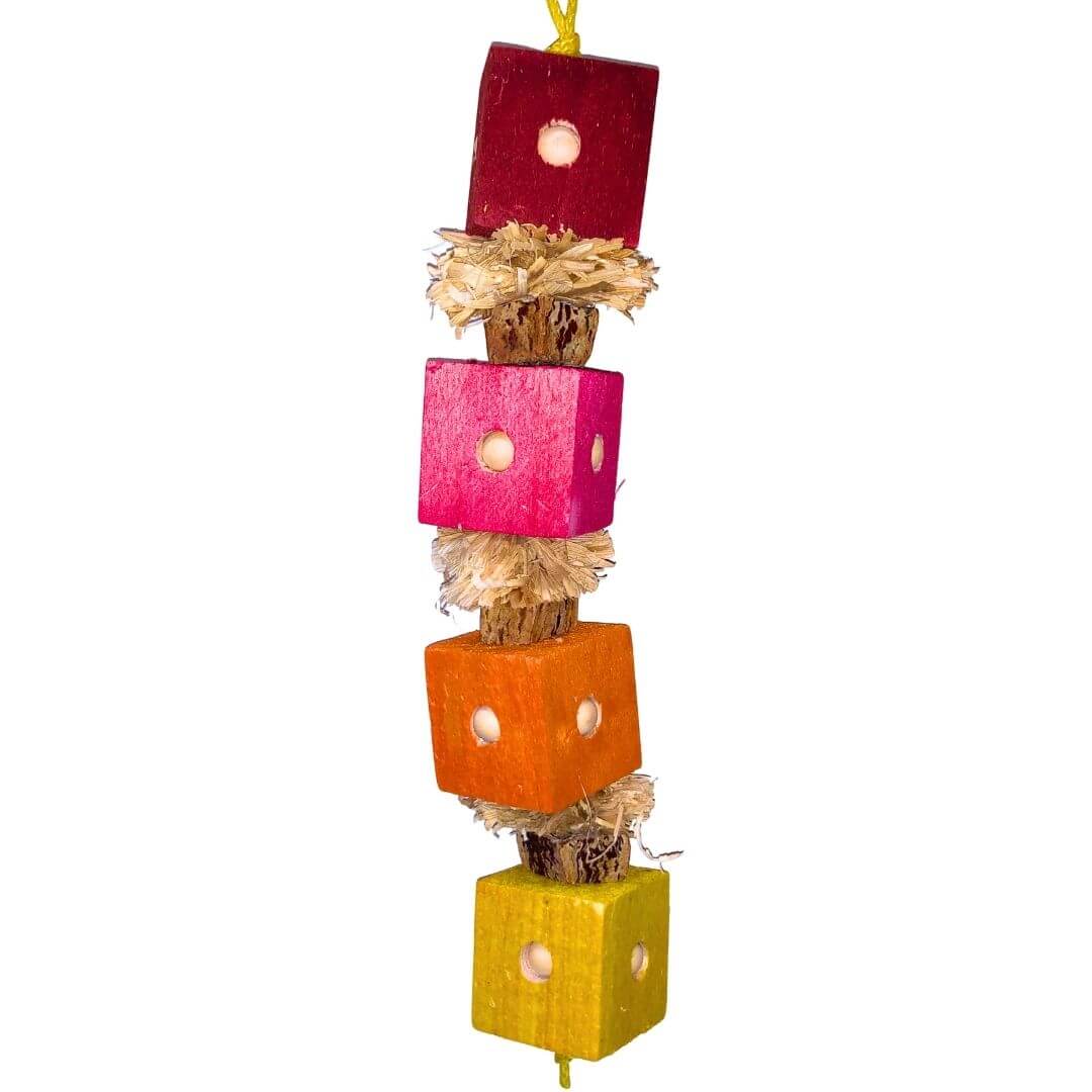 Chomp-O-Cube Bird Toys – PDS Parrot Shop