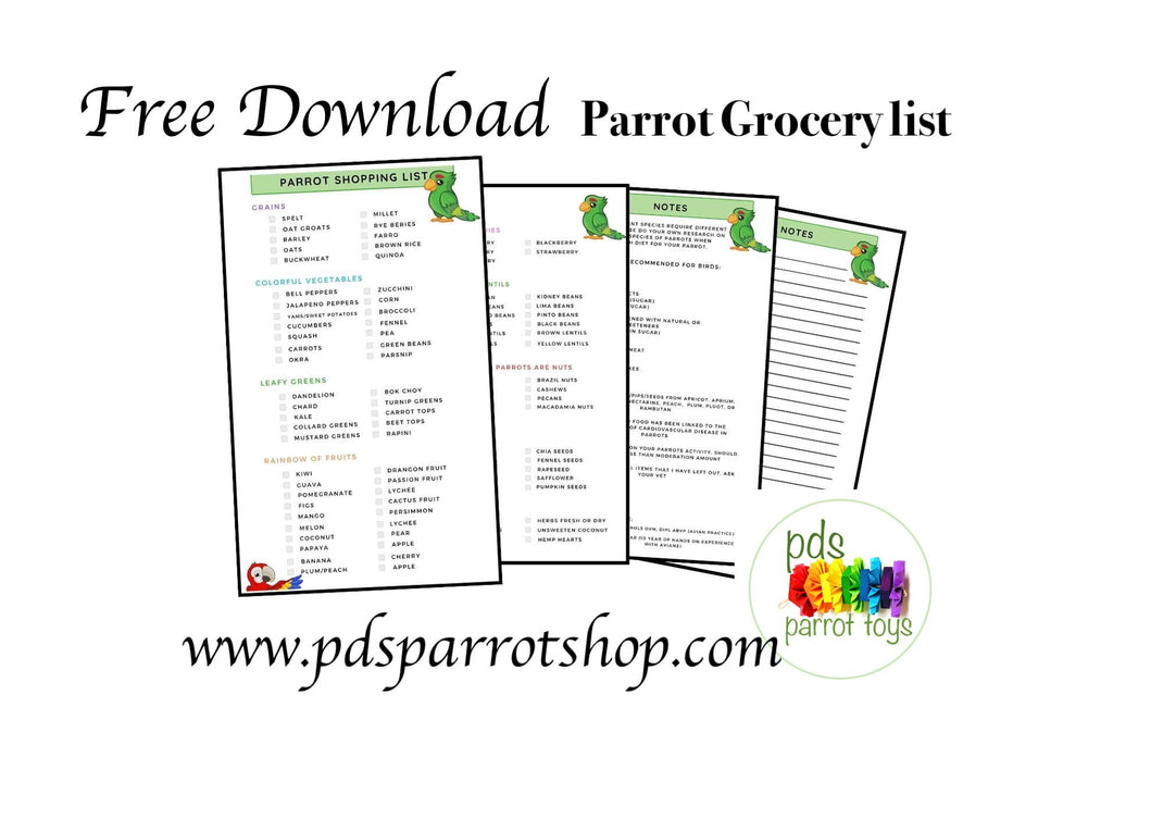 Free Downloads | PDS Parrot Shop
