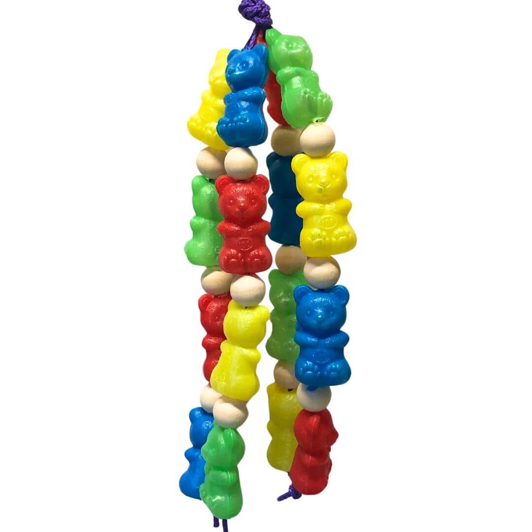 Bear Mold Bird Toy – PDS Parrot Shop